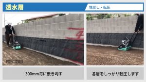 透水層/埋戻し | RECOM SYSTEM.JP